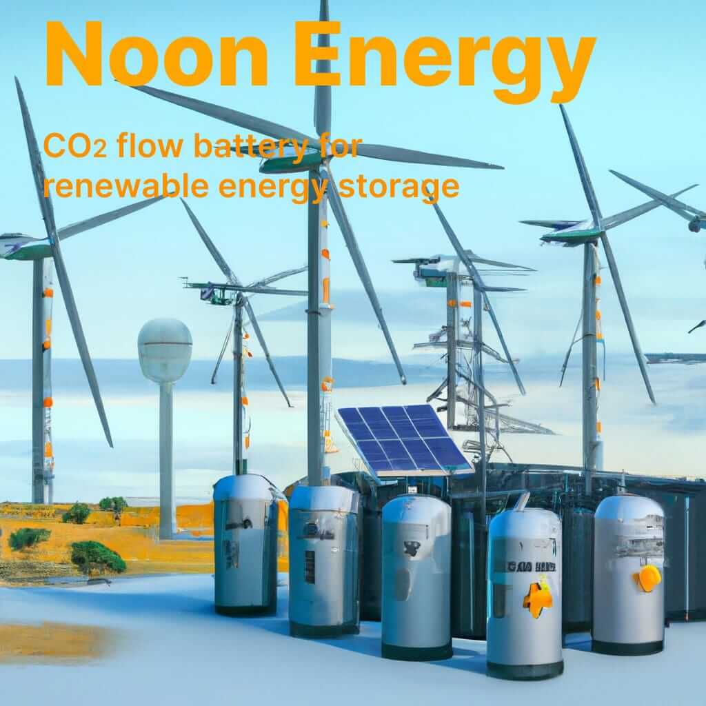 Noon Energy ($31M to develop low-cost CO2 flow battery for renewable ...