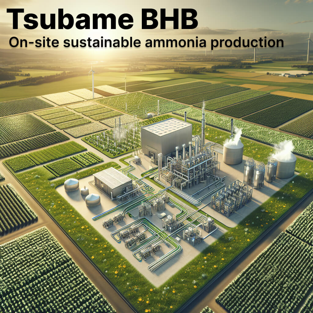 Tsubame BHB ($86 million to develop on-site sustainable ammonia ...