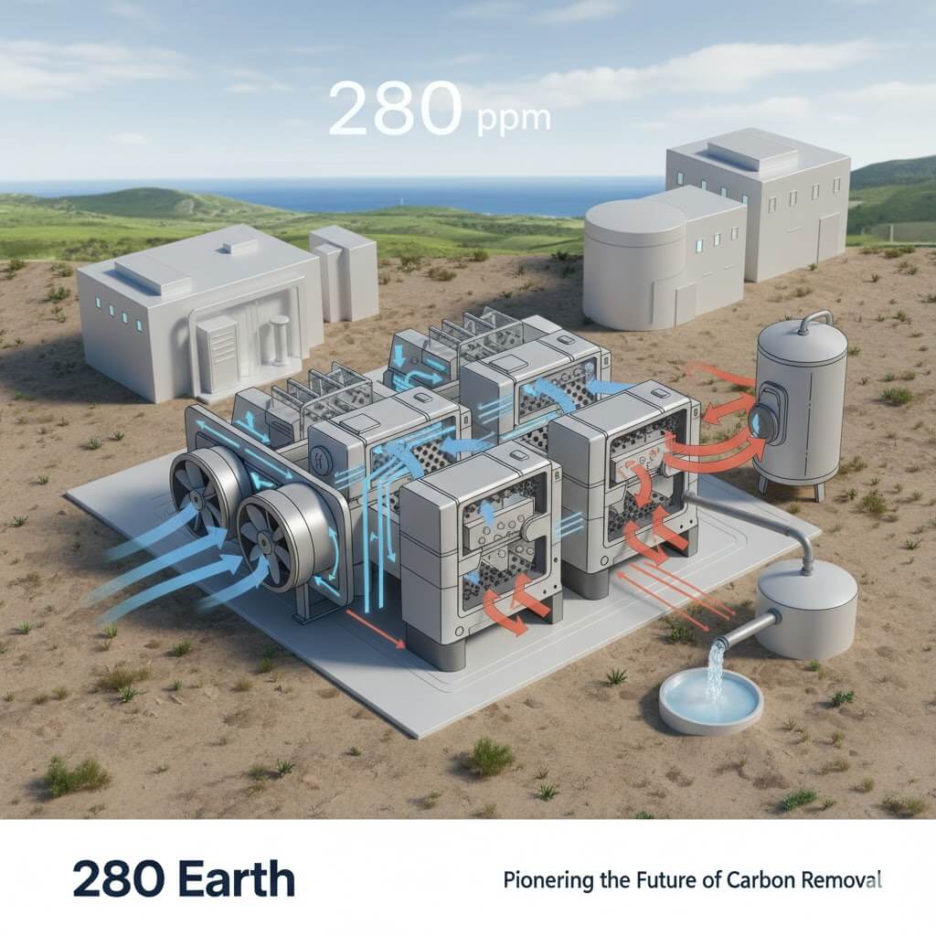 280 Earth (Develop low-cost Direct Air Capture using industrial waste ...